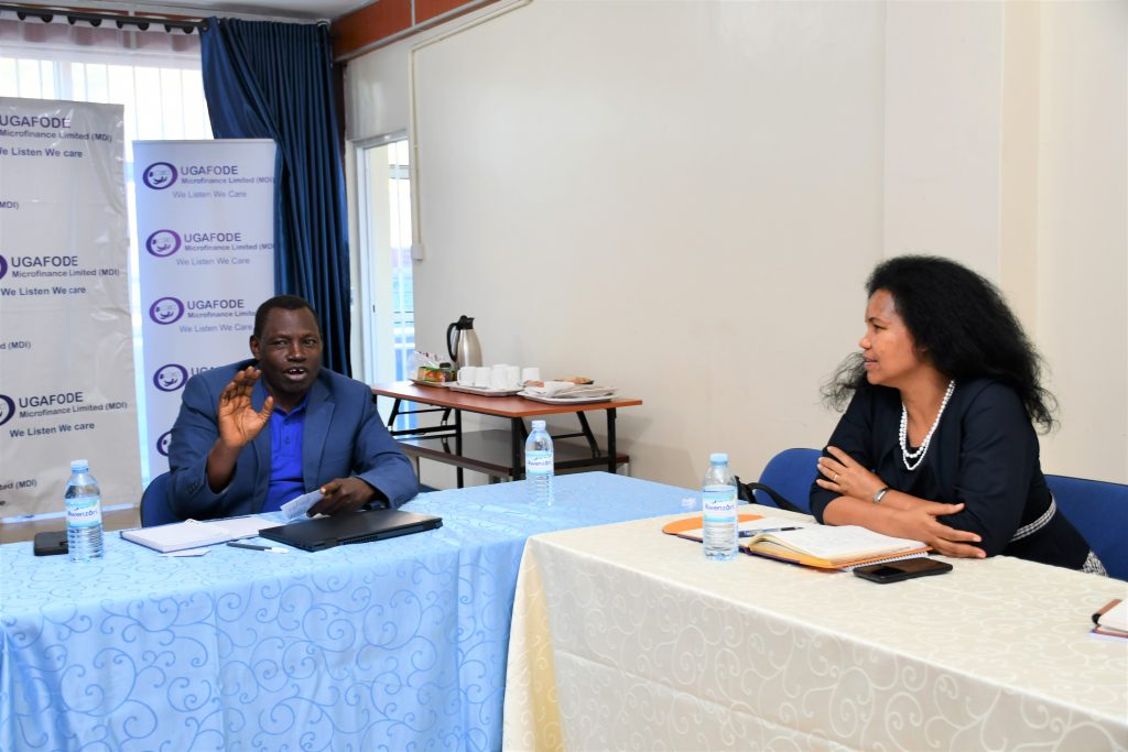 Courtesy visit to UGAFODE Microfinance by the Deposit Protection Fund ...