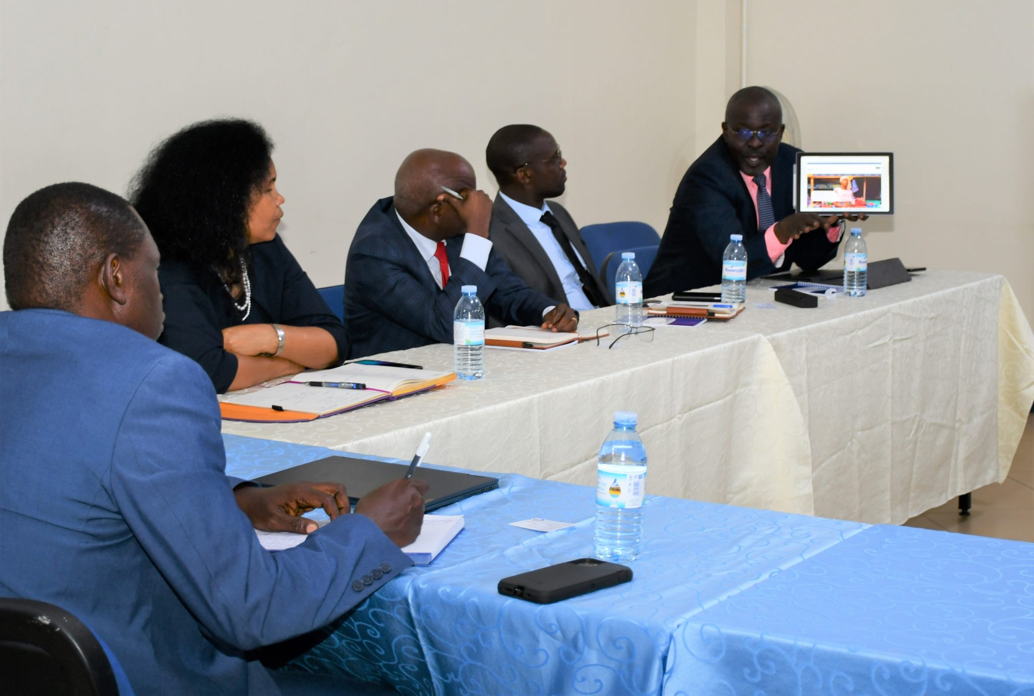 Courtesy visit to UGAFODE Microfinance by the Deposit Protection Fund ...