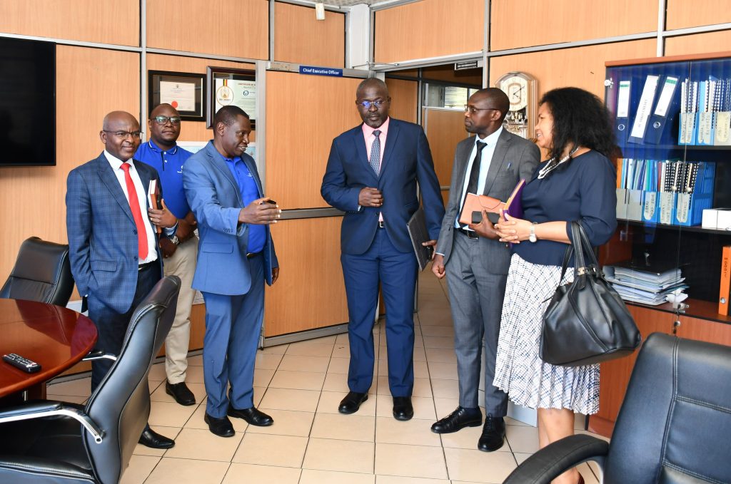 Courtesy visit to UGAFODE Microfinance by the Deposit Protection Fund ...