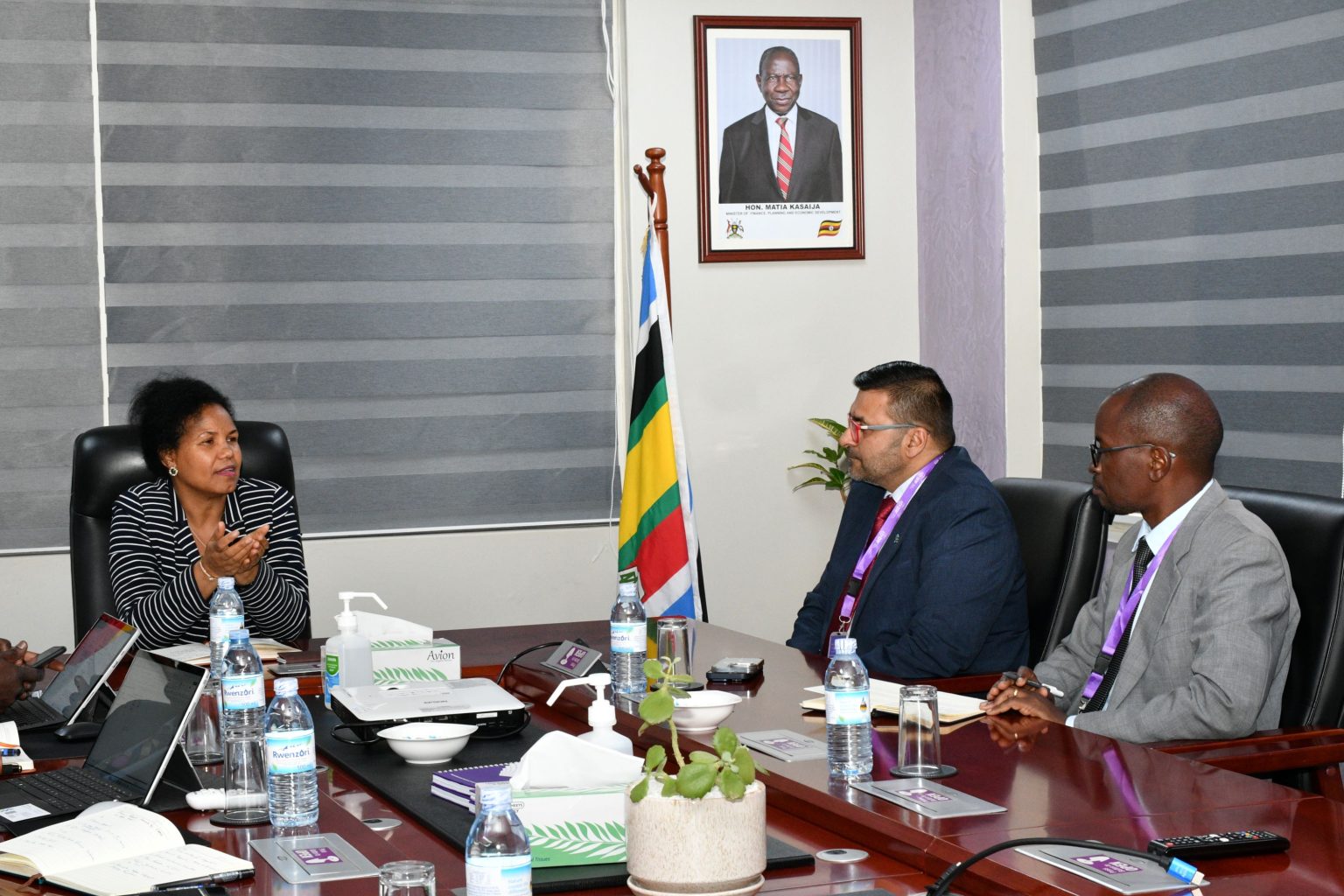 Standard Chartered Bank courtesy visit to Deposit Protection Fund of ...